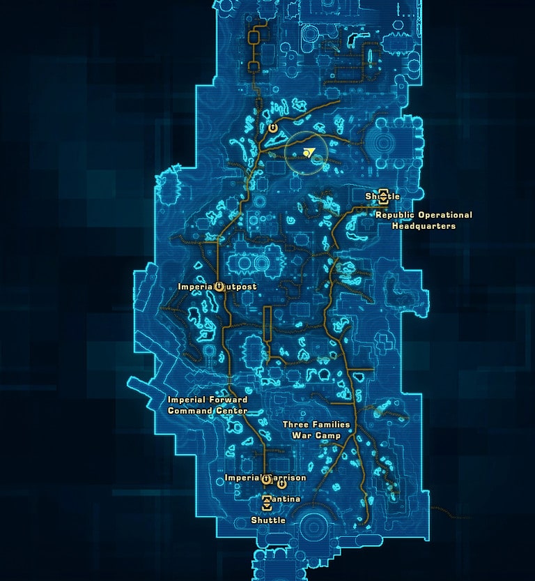 SWTOR Quesh Datacron Locations Guide - VULKK.com