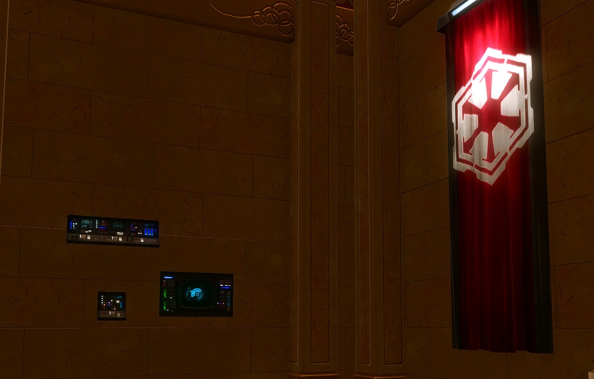 SWTOR Imperial Console Decoration Bundle Overview - VULKK.com