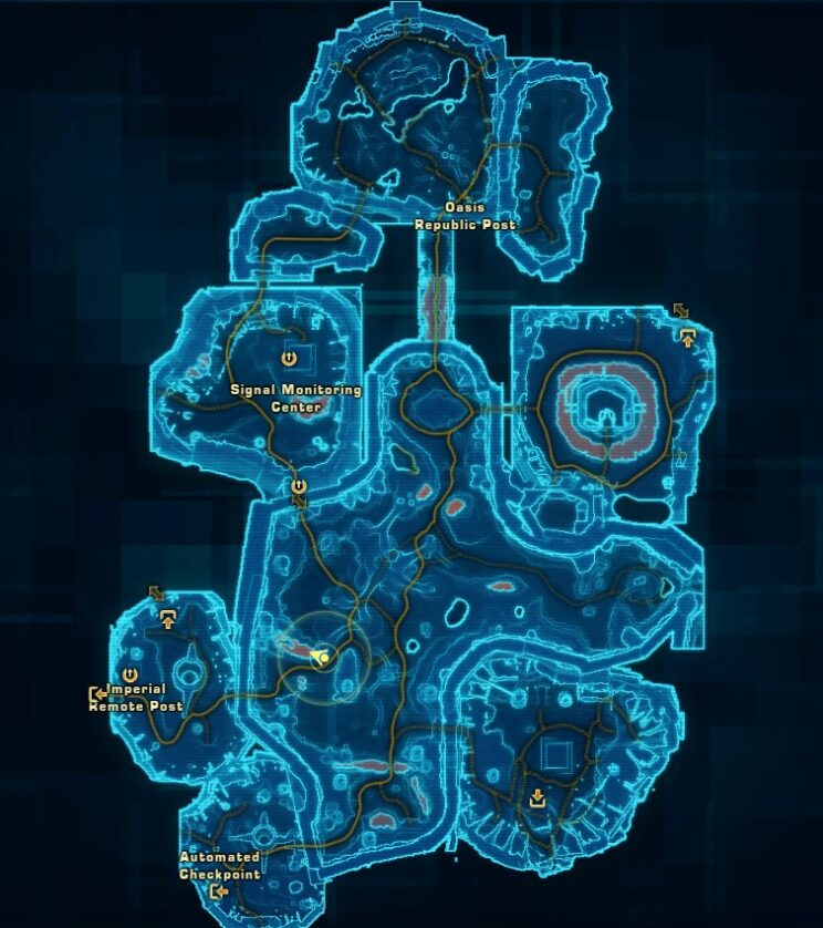 SWTOR Belsavis Datacron Locations Guide - VULKK.com