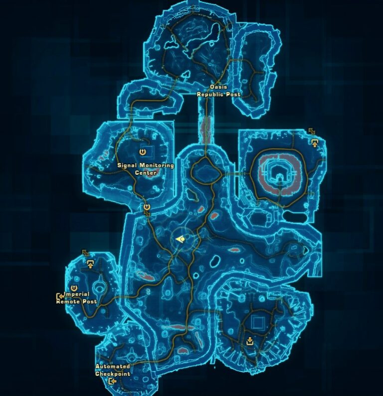 SWTOR Belsavis Datacron Locations Guide - VULKK.com