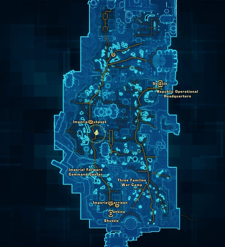 SWTOR Quesh Datacron Locations Guide - VULKK.com