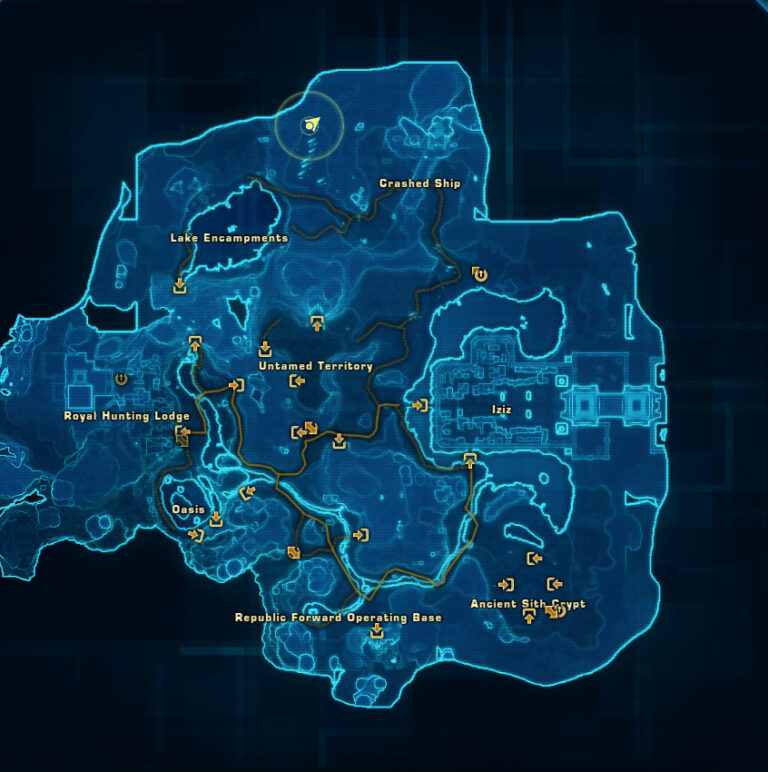 SWTOR Onderon Datacron Locations Guide - VULKK.com