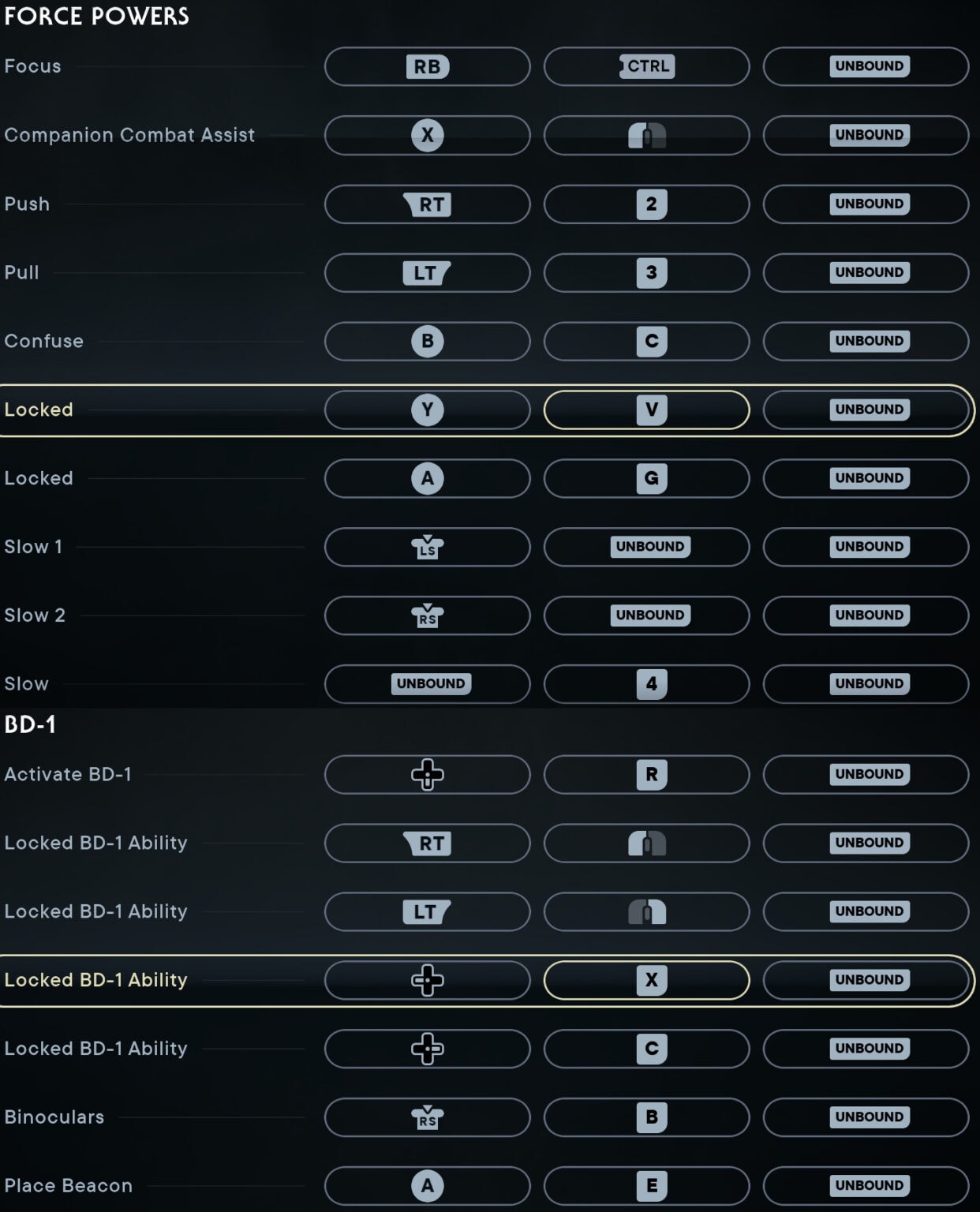 Star Wars Jedi Survivor Controls Guide and Keybinds Recommendations ...
