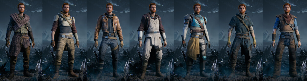 All Outfits and Clothes in Star Wars Jedi: Survivor - VULKK.com