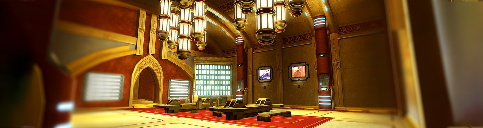 SWTOR Restored Jedi Enclave Decoration Bundle Overview - VULKK.com