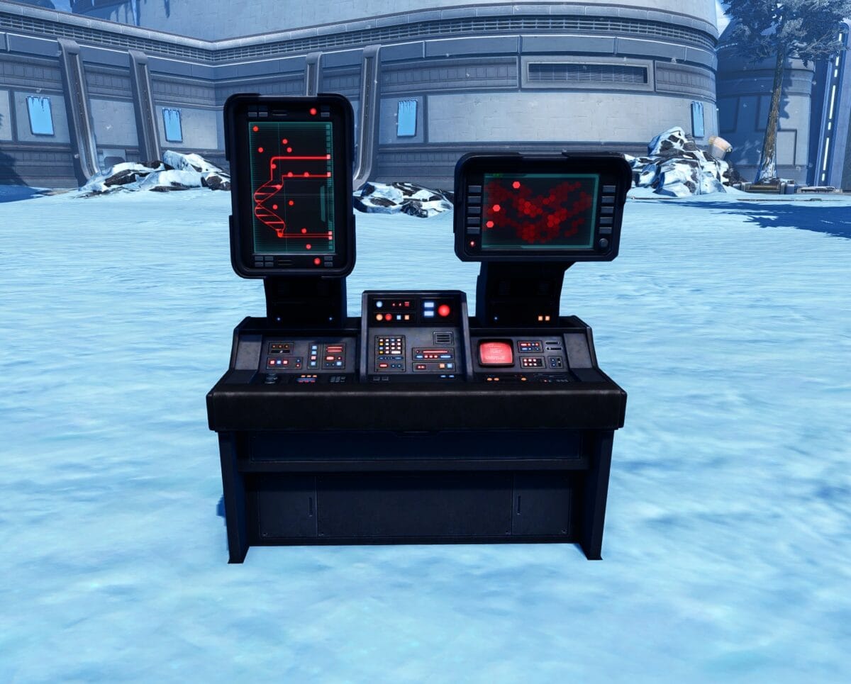 SWTOR Security Bureau Decoration Bundle Overview - VULKK.com