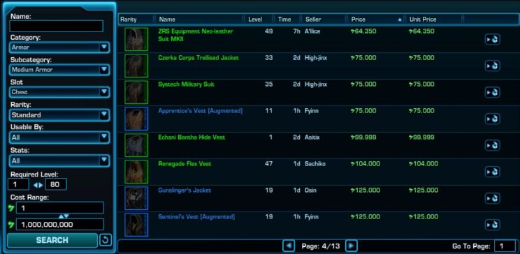 How to Create a Unique and Original Outfit in SWTOR - VULKK.com