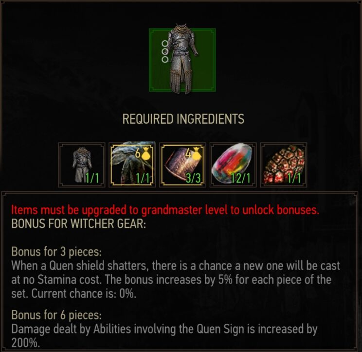 How to get Mastercrafted Ursine Gear in The Witcher 3 (Bear Set ...