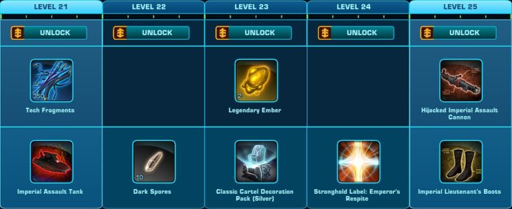 SWTOR Galactic Season 5 Guide and Rewards List - VULKK.com