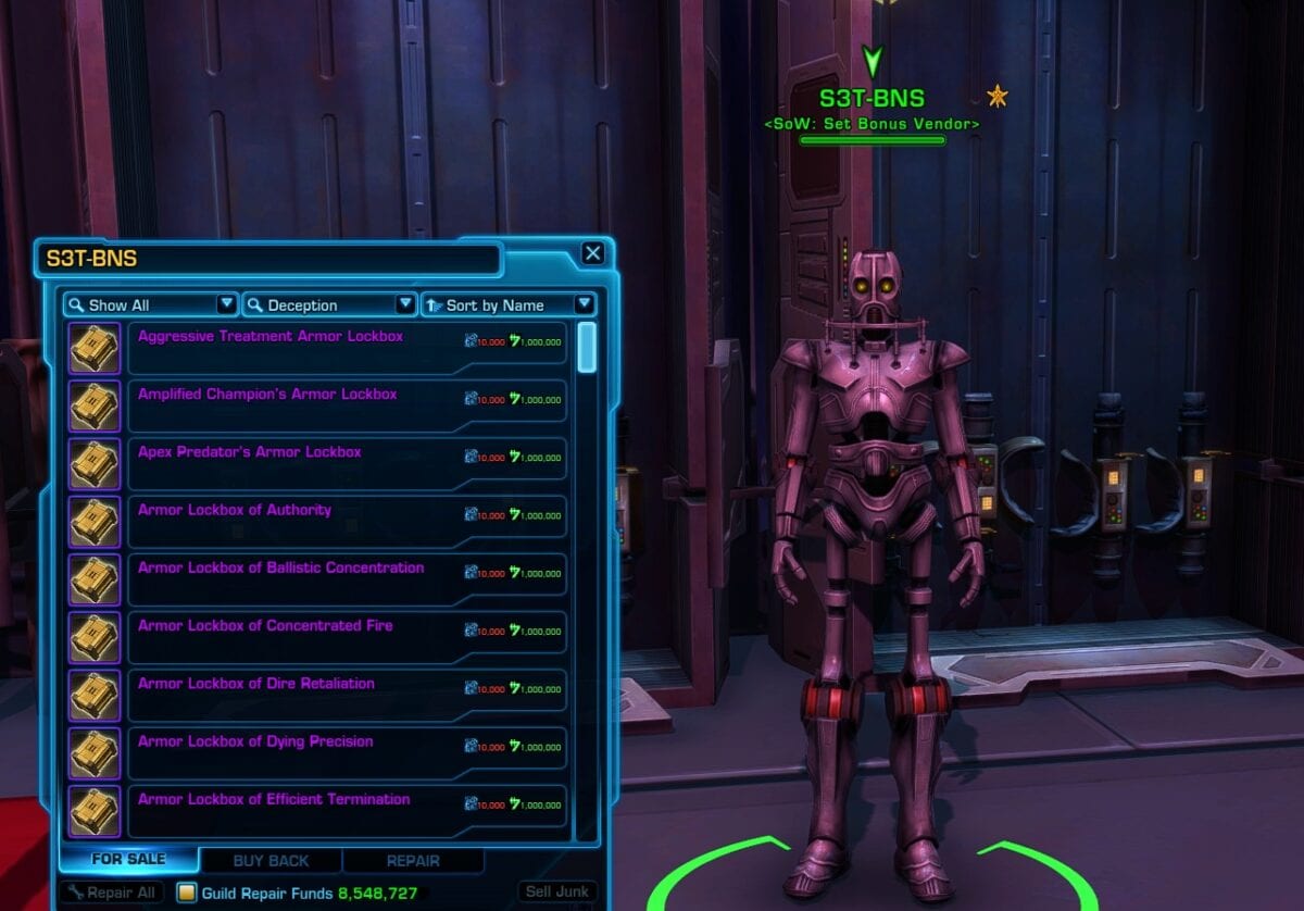 SWTOR Fitted Gear Guide and How to Gear While Leveling Explained ...