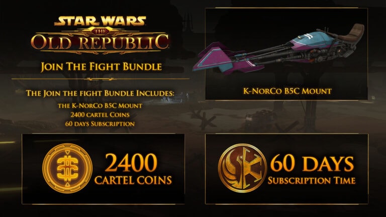 SWTOR Master the Fight Bundle: Startbolt Edition Overview - VULKK.com