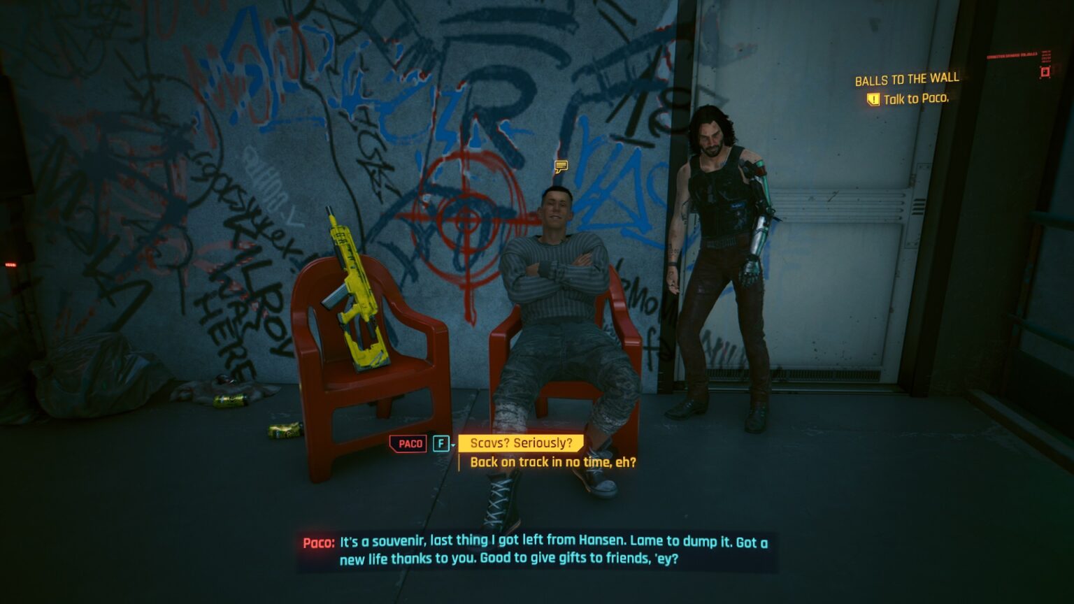 Balls To The Wall Walkthrough: Cyberpunk 2077 Phantom Liberty - VULKK.com