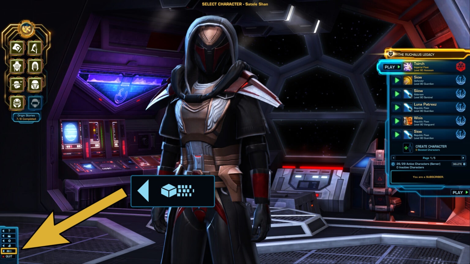 How to Start Out or Transfer a Character on a New SWTOR Server - VULKK.com