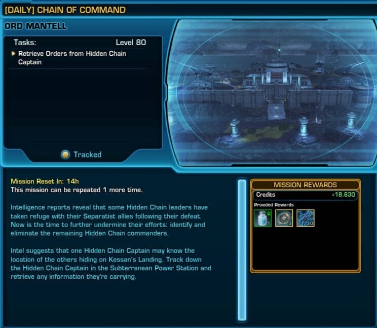 SWTOR Kessan's Landing Daily Area and Achievements Guide - VULKK.com