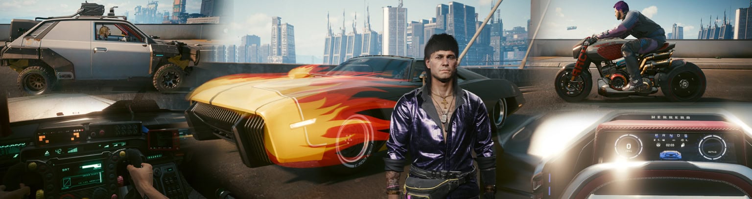Cyberpunk 2077 Vehicles Complete Catalog and Guide - VULKK.com