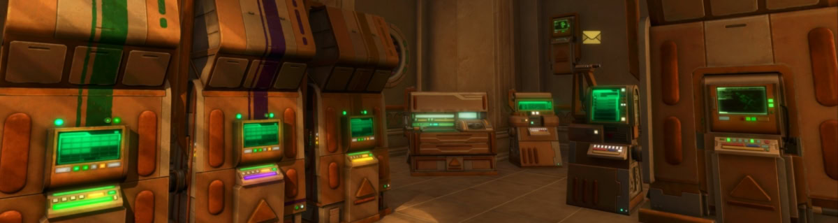 SWTOR Copero Stronghold Utility Decoration Bundle Overview - VULKK.com