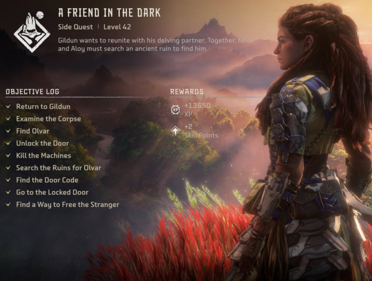 Horizon Forbidden West and A Friend in the Dark Walkthrough - VULKK.com