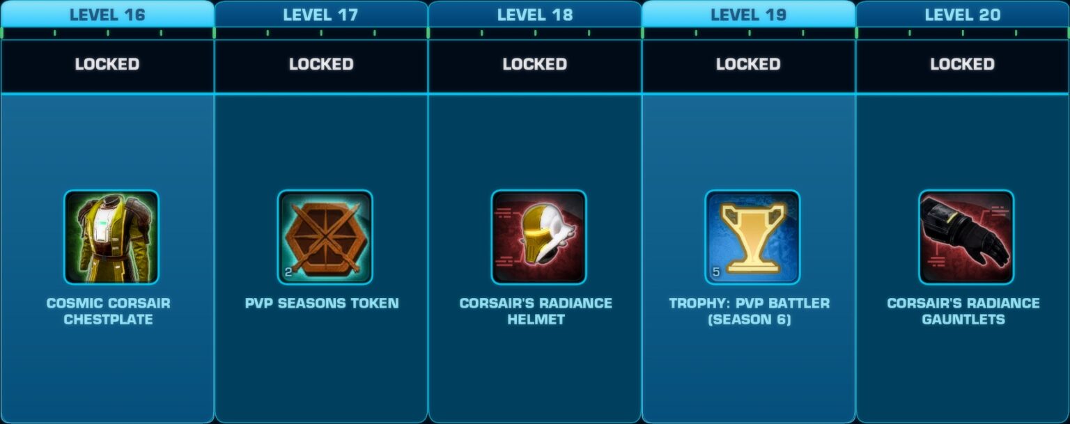 SWTOR PvP Season 6 Rewards List and Overview - VULKK.com