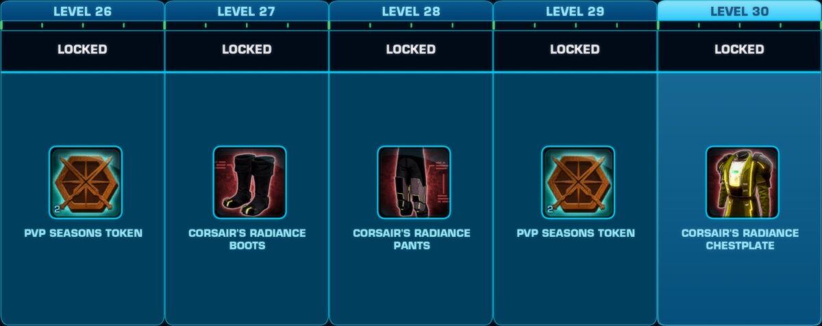 SWTOR PvP Season 6 Rewards List and Overview - VULKK.com