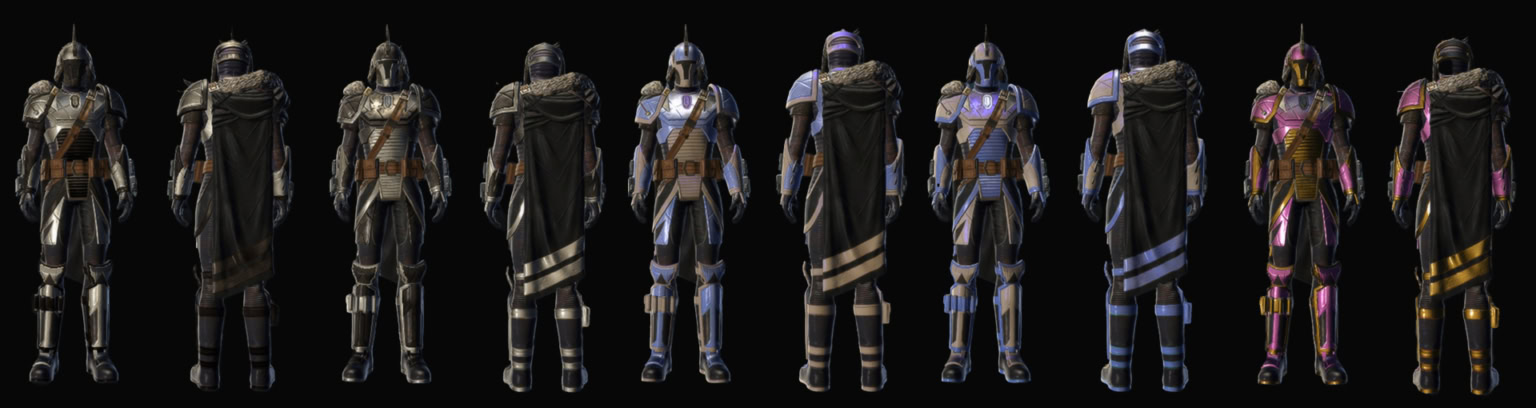 SWTOR 7.5 New Enhanced Dyes Overview - VULKK.com