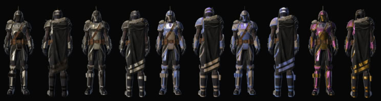 SWTOR 7.5 New Enhanced Dyes Overview - VULKK.com