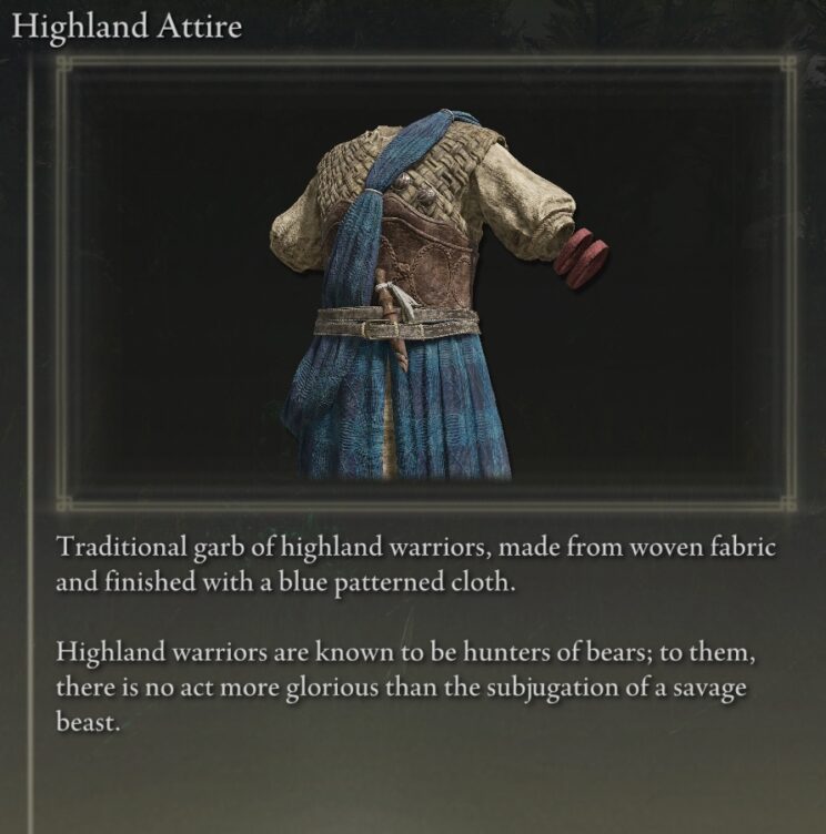 Highland Leather Armor: Overview & Stats - VULKK.com
