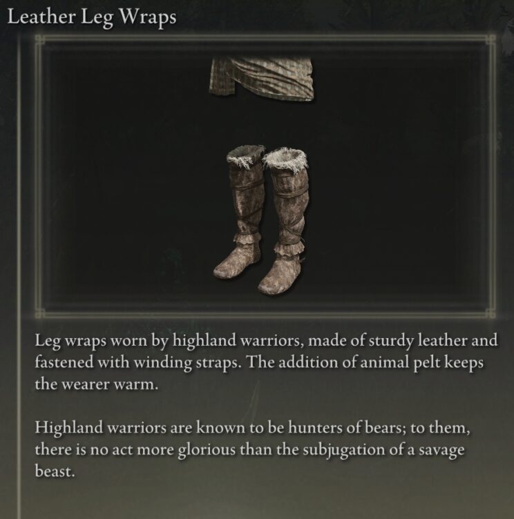 Highland Leather Armor: Overview & Stats - VULKK.com
