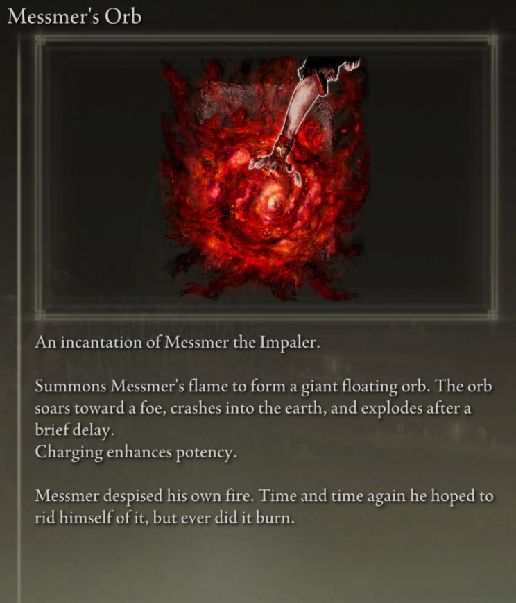 Messmer's Armor, Spear of the Impaler and Orb: Overview & Stats - VULKK.com