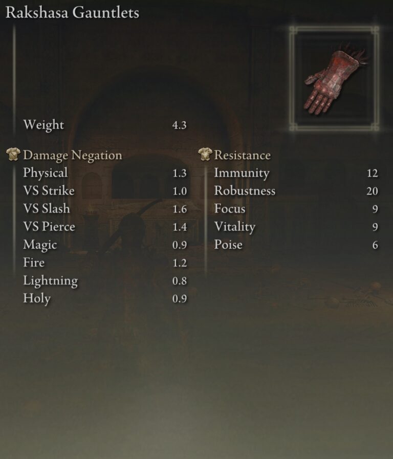 Rakshasa Armor Set and Rakshasa Great Katana: Overview & Stats - VULKK.com