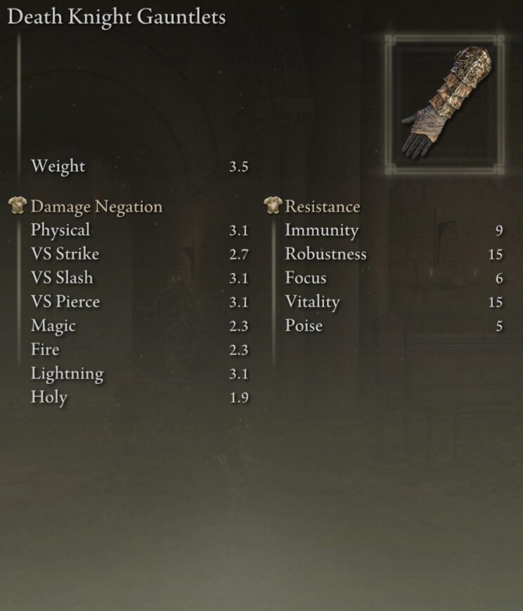 Death Knight Armor Set and Twin Axes: Overvierw and Stats - VULKK.com