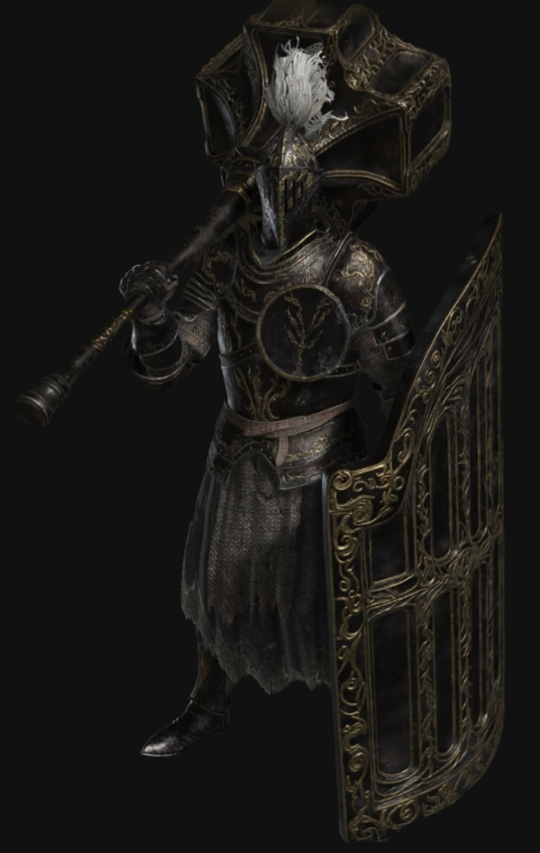 Black Knight Armor Set and Weapons: Overview & Stats - VULKK.com