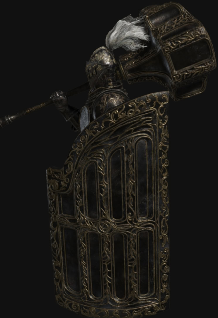 Black Knight Armor Set and Weapons: Overview & Stats - VULKK.com