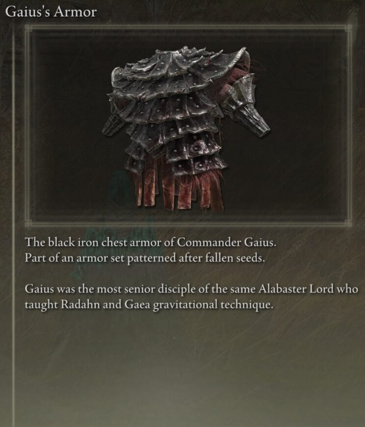 Gaius Armor Set and Equipment: Overview & Stats - VULKK.com