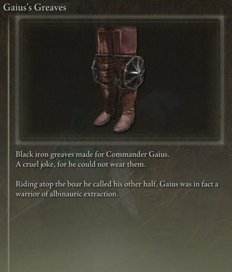 Gaius Armor Set and Equipment: Overview & Stats - VULKK.com