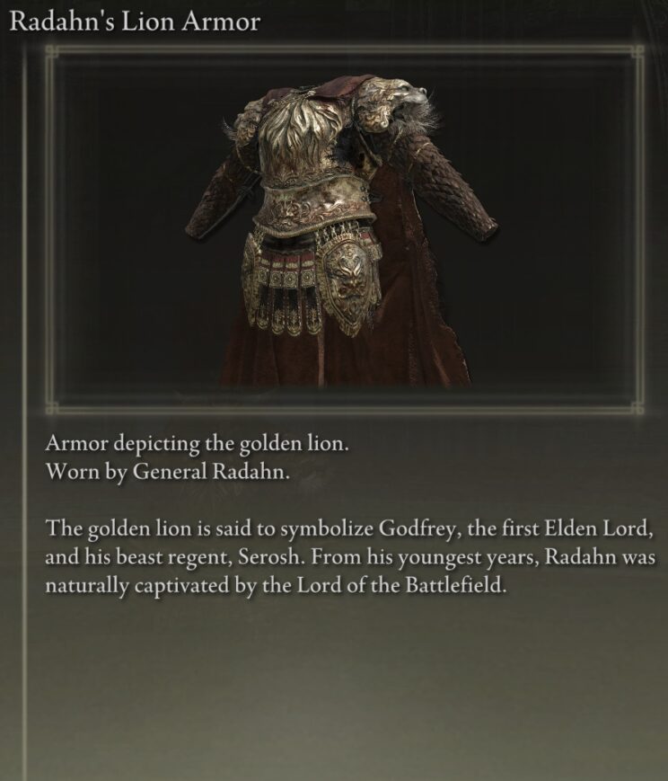 Elden Ring Old Radahn vs Young Lion Armor Sets and Weapons: Side-by ...