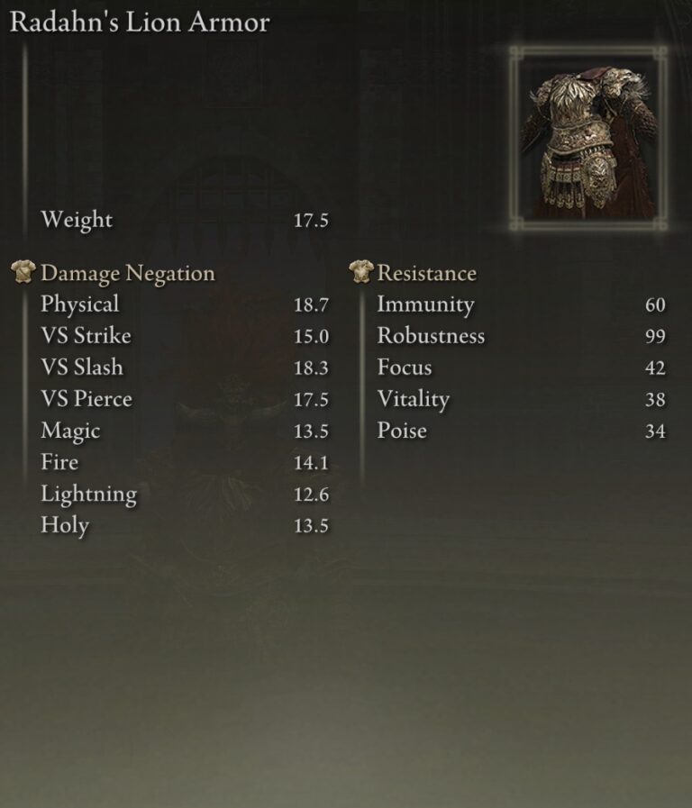 Elden Ring Old Radahn vs Young Lion Armor Sets and Weapons: Side-by ...