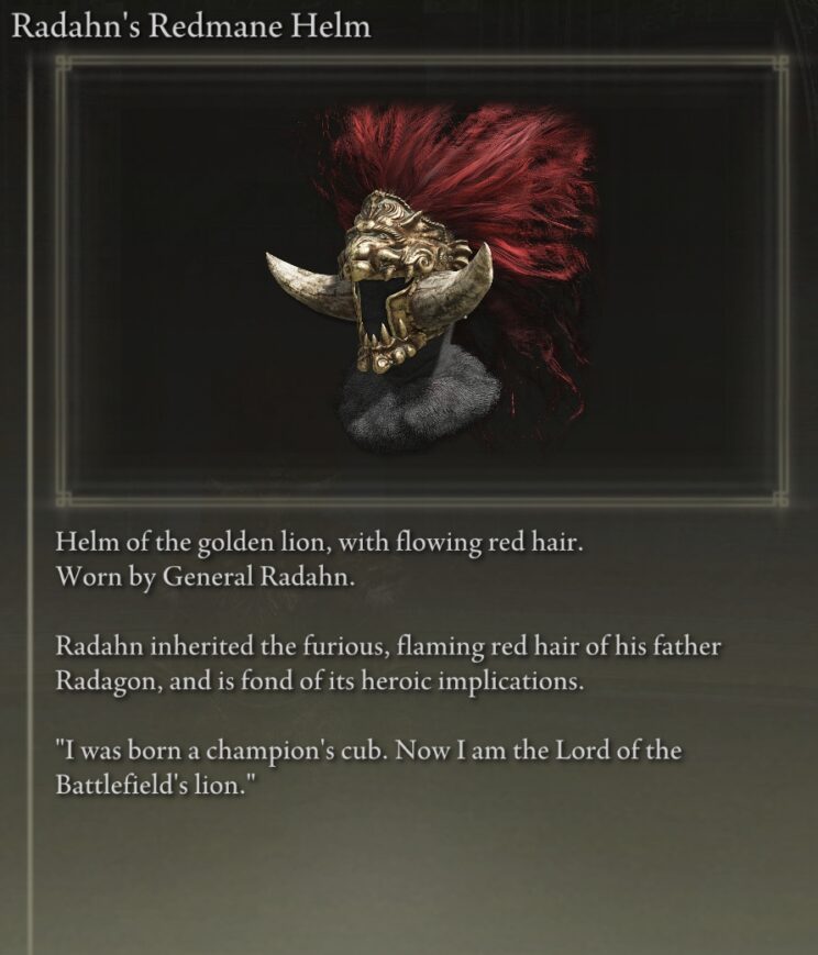 Elden Ring Old Radahn vs Young Lion Armor Sets and Weapons: Side-by ...