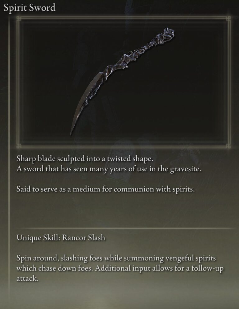 Gravebird Armor Set and Spirit Weapons: Overview & Stats - VULKK.com