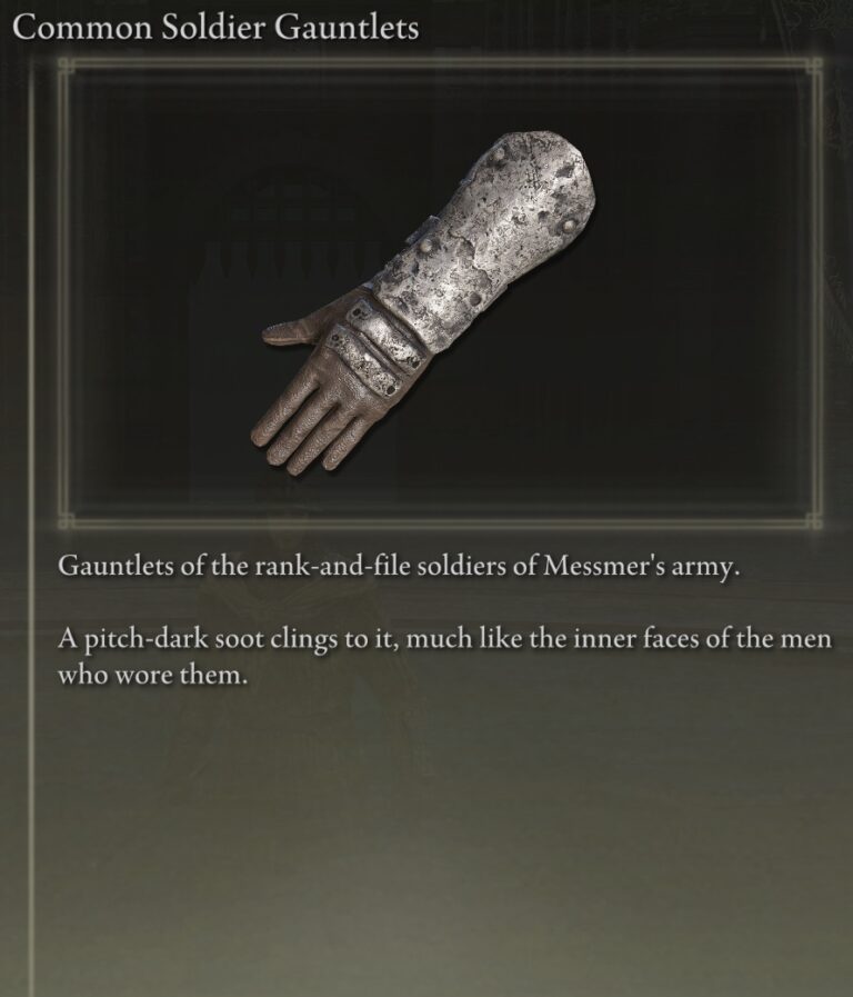 Shadow of the Erdtree All Messmer's Soldiers Armor Sets and Equipment ...