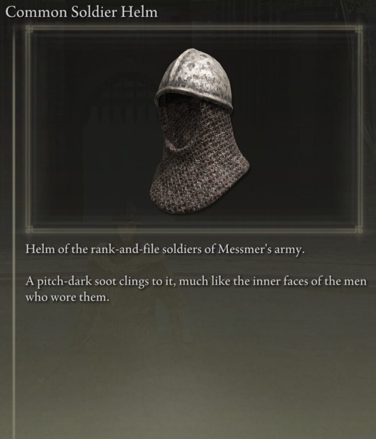 Shadow of the Erdtree All Messmer's Soldiers Armor Sets and Equipment ...