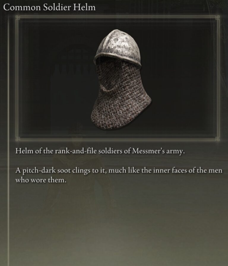 Shadow of the Erdtree All Messmer's Soldiers Armor Sets and Equipment ...