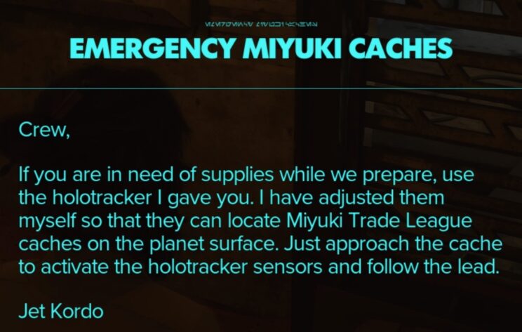 Star Wars Outlaws Toshara Holotracker Guide and Smuggler Cache ...