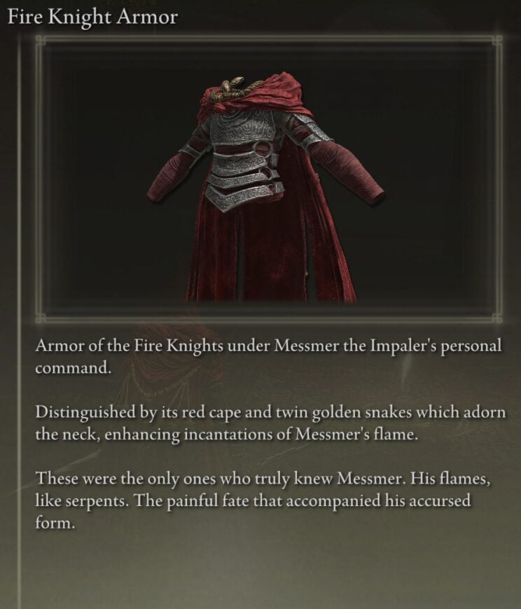 Shadow of the Erdtree All Fire Knight Items Guide: Locations, HD ...