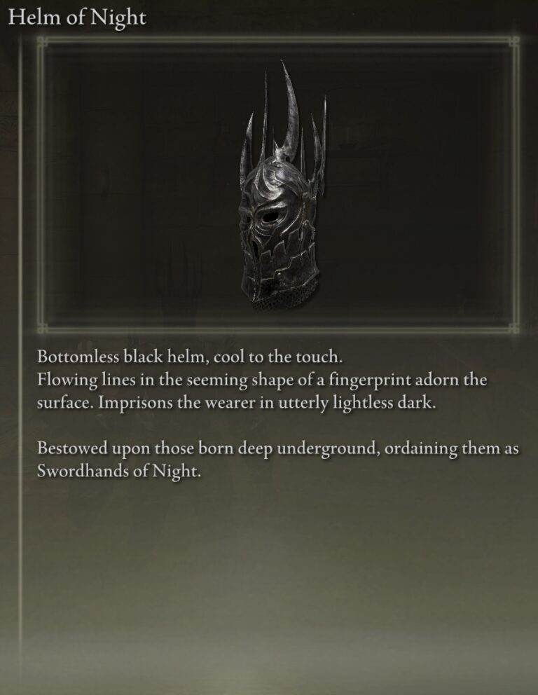 Swordhand of Night Armor Set and Weapons: Overview & Stats - VULKK.com