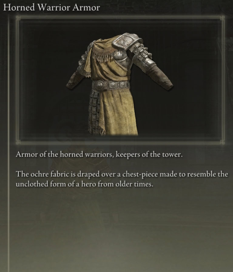 Horned Warrior Armor Set and Swords: Overview & Stats - VULKK.com