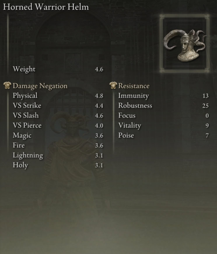 Horned Warrior Armor Set and Swords: Overview & Stats - VULKK.com