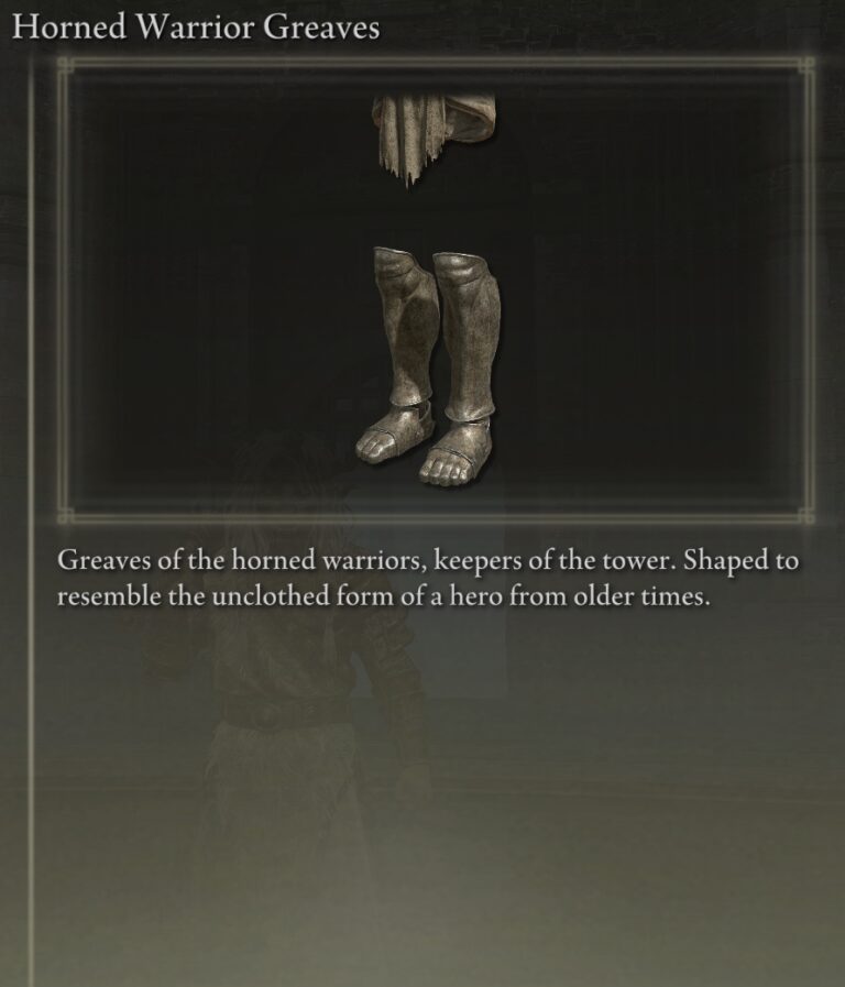 Divine Beast Warrior Armor Set and Horned Warrior Greatsword: Overview ...