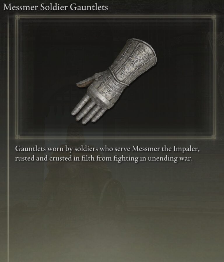 Shadow of the Erdtree All Messmer's Soldiers Armor Sets and Equipment ...