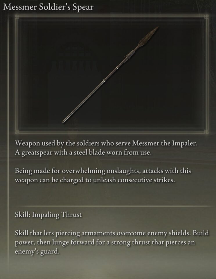 Shadow of the Erdtree All Messmer's Soldiers Armor Sets and Equipment ...