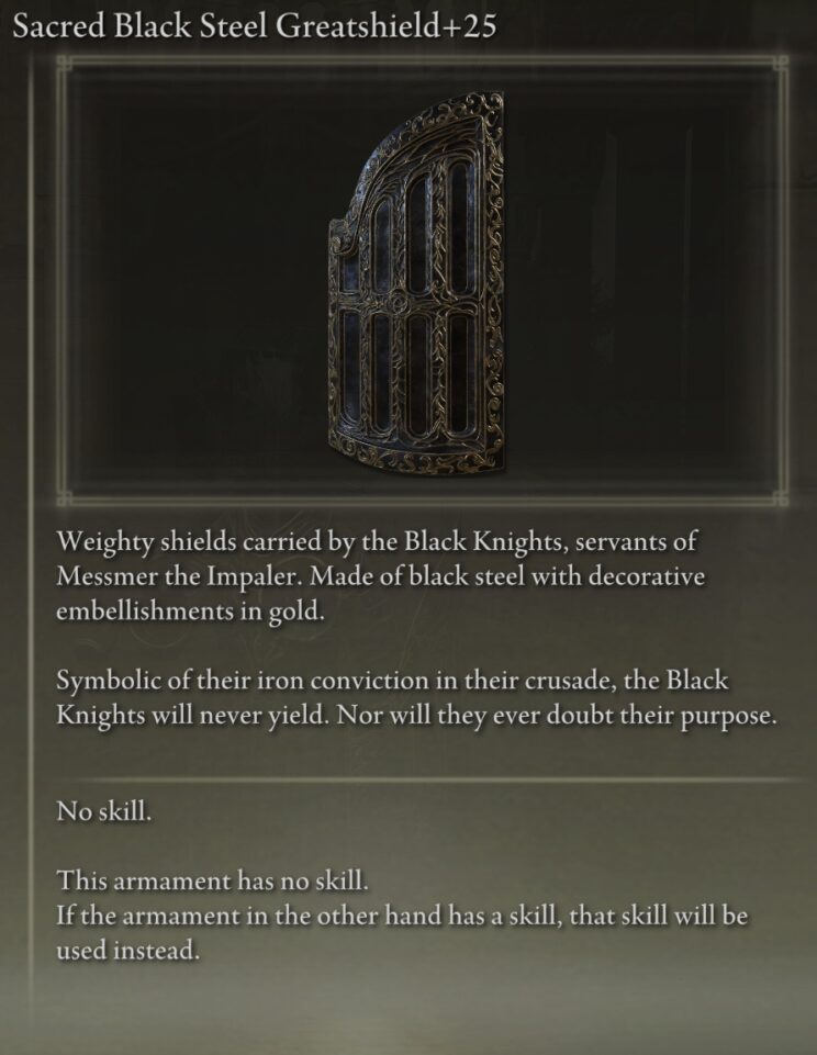 Black Knight Armor Set and Weapons: Overview & Stats - VULKK.com